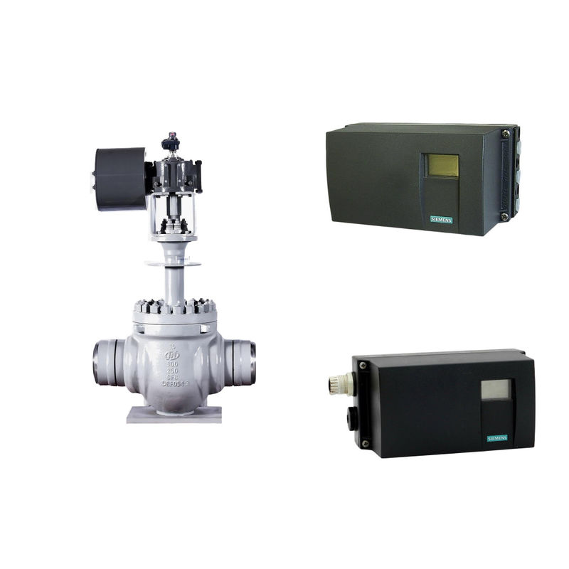 Pneumatic Control Valve Positioner Siemens SIPART PS2 And Fisher 67CFR ...