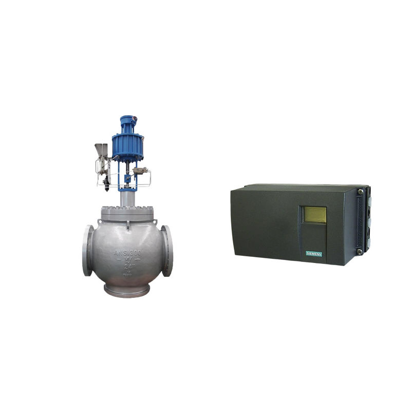 Pneumatic Control Valve Positioner Siemens SIPART PS2 And Fisher 67CFR ...