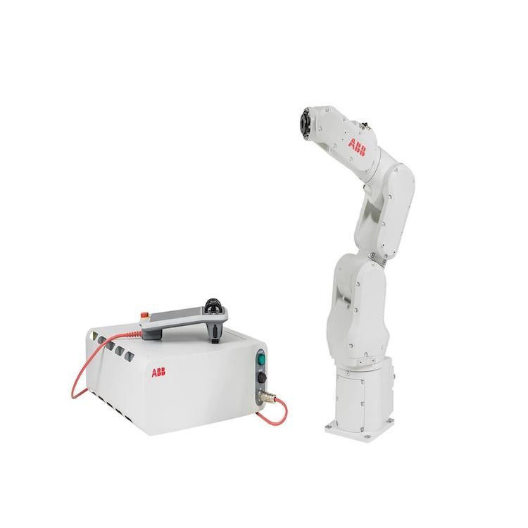 ABB 6 Axis Robot Arm IRB 120 With CNGBS Gripper As Assembly Machine For ...