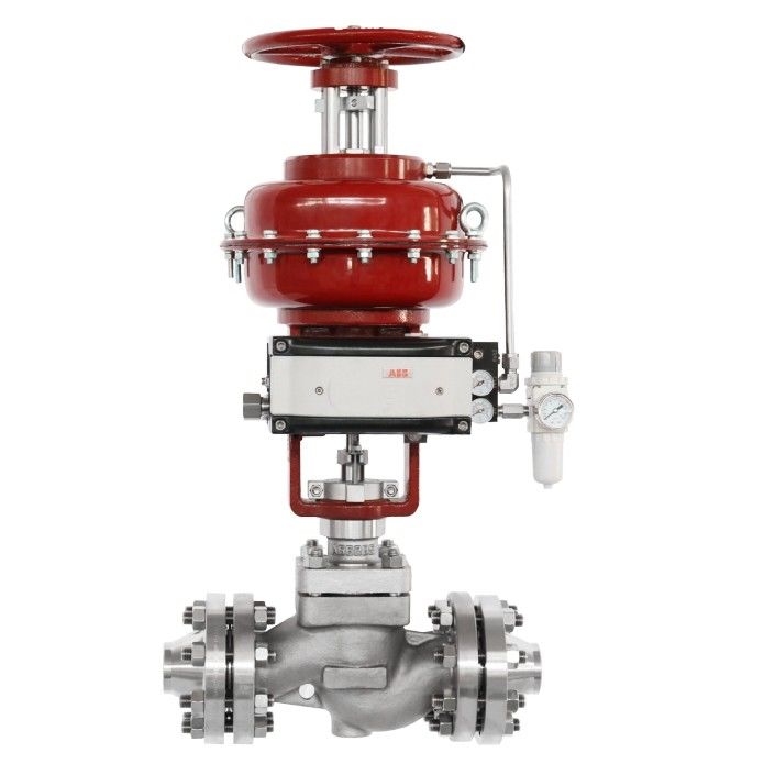 ABB Control Valve Positioner V18345-001 Digital Positioner And Fisher ...