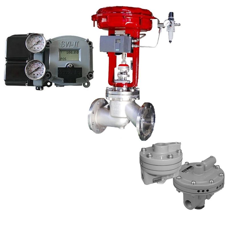Masoneilan SVI2 Pneumatic Control Valve Positioner And Regulator 78-40 ...
