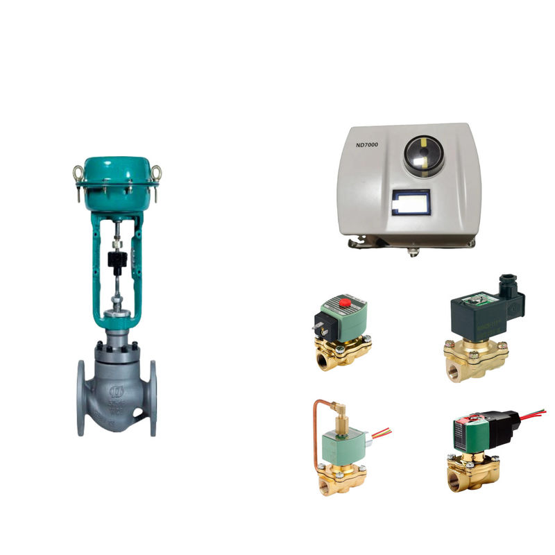 Pneumatic Control Valve with Neles ND7000 Intelligent Valve Positioner ...