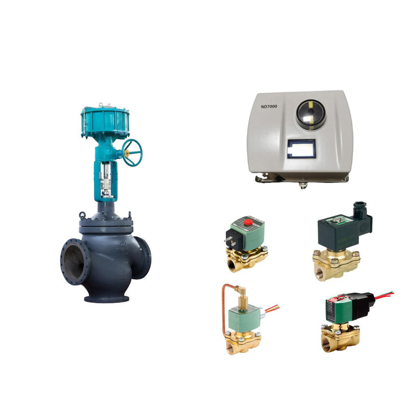 Pneumatic Control Valve with Neles ND7000 Intelligent Valve Positioner ...