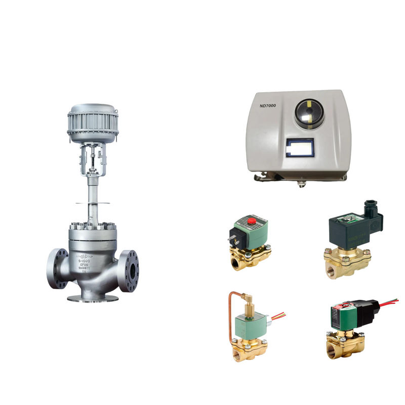 Pneumatic Control Valve with Neles ND7000 Intelligent Valve Positioner ...