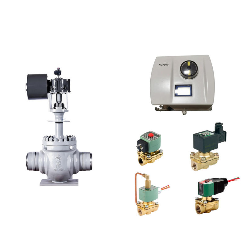 Pneumatic Control Valve with Neles ND7000 Intelligent Valve Positioner ...