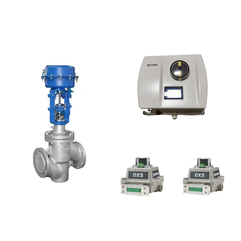 Control Valve with Neles ND7000 Intelligent Valve Positioner With ...