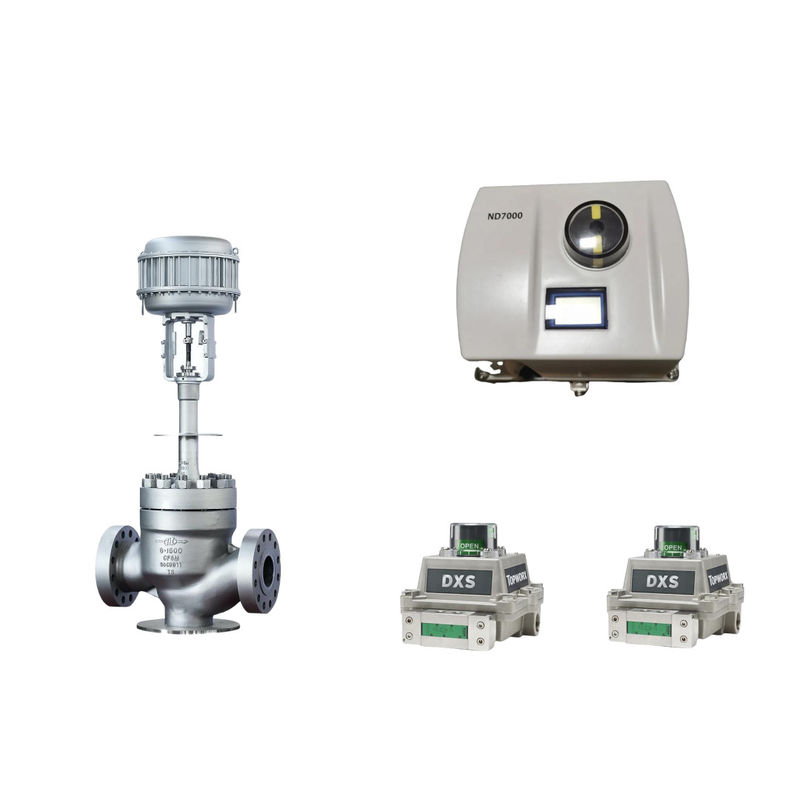 Control Valve with Neles ND7000 Intelligent Valve Positioner With ...