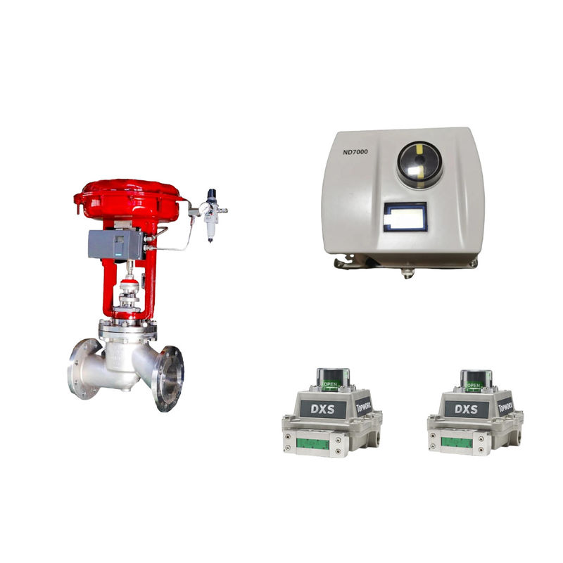 Control Valve with Neles ND7000 Intelligent Valve Positioner With ...