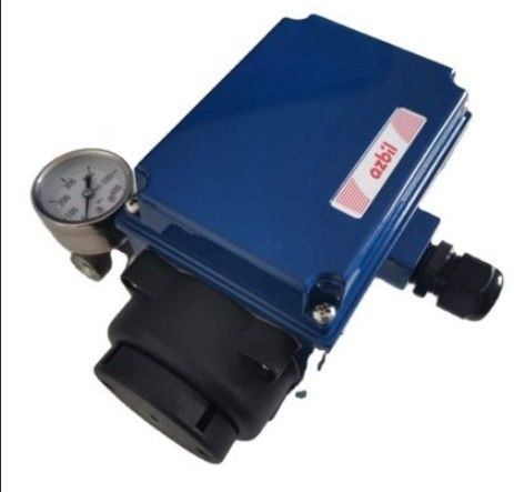 Control Valve With Pneumatic Actuator And Azbil AVP100 AVP102 Pneumatic ...