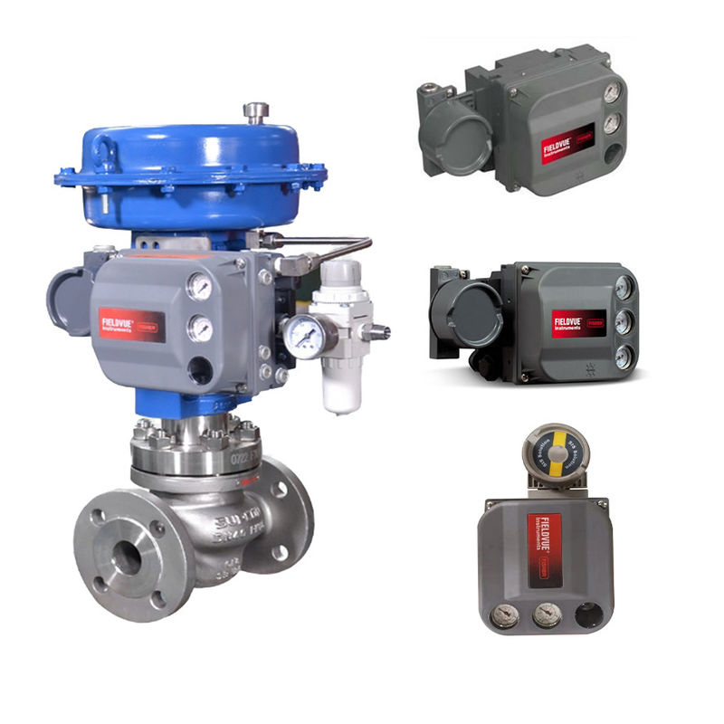 Chinese Control Valve With Fisher DVC6200 AD PD HC Valve Positioner ...