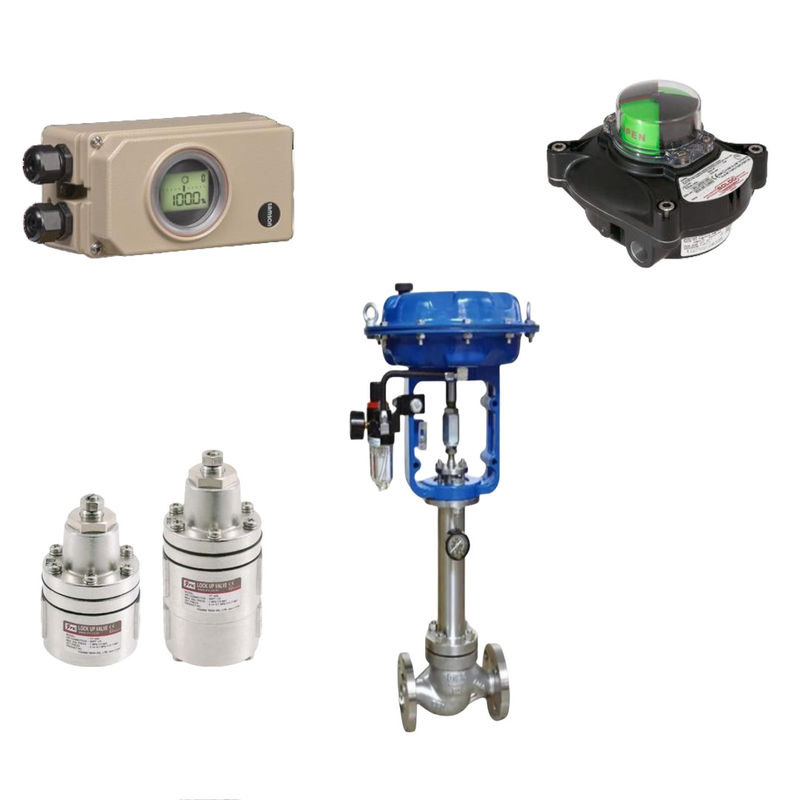 Pneumatic Control Valve With YT-400/405/430/435 Lock Up Valves And ...