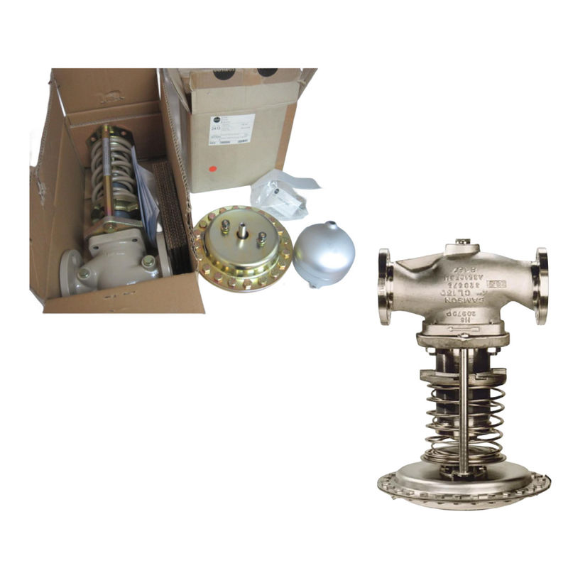 Natural Gas Skid With Samson 41-23 Stainless Steel Self-Operated ...