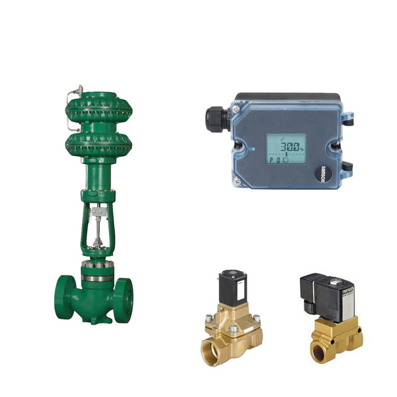 Samson 3725 Electropneumatic Positioner And Burkert Type 5404 Solenoid ...