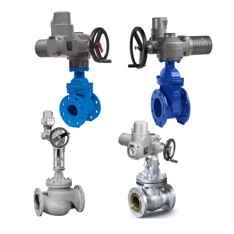 Auma Electric Valve Actuator With Chinese Control Valve Body Manufacturer For Valves