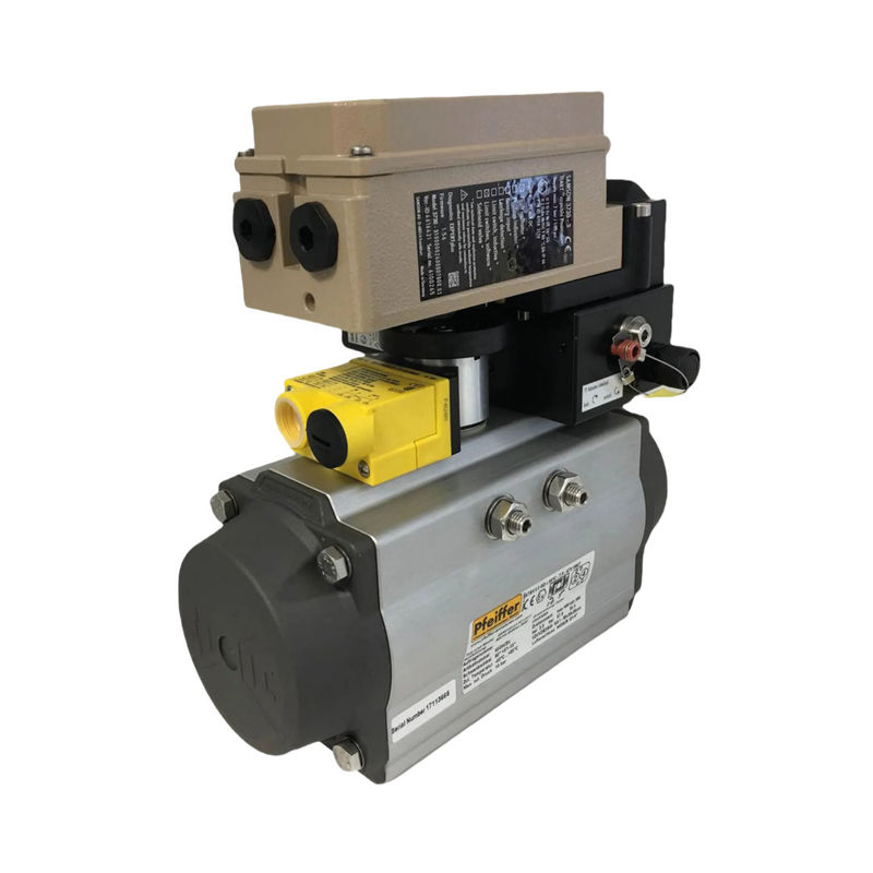 Chinese Flow Control Valve With Samson 3730-3 Electropneumatic ...