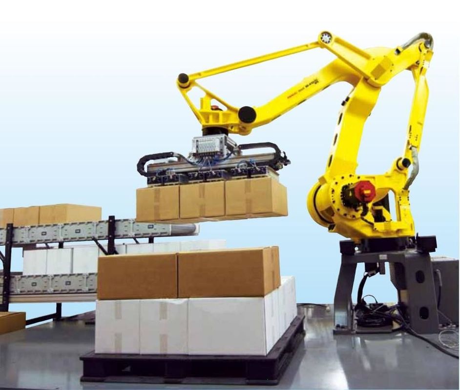 4 Axis Handling Fanuc Robot Arm 3.1m Reach M410 IC 500 Palletizer Robot