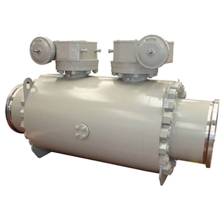 Double Block And Bleed Pneumatic Control Valve Rising Stem Wide ...