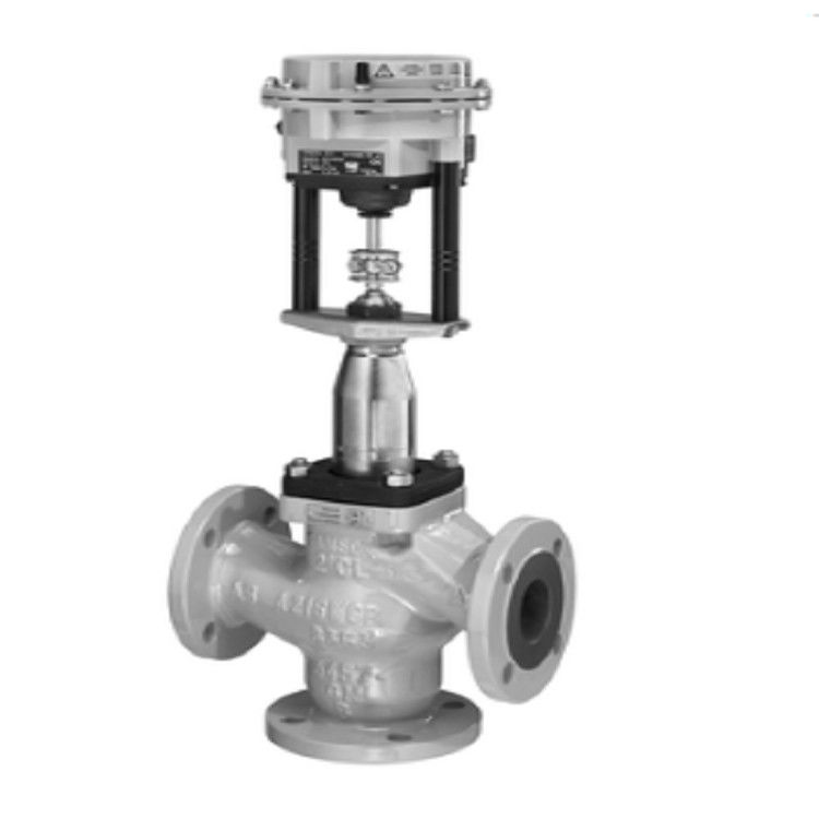 Alloy / Steel Pneumatic Control Valve Class 125 - Class 150 Pressure ...
