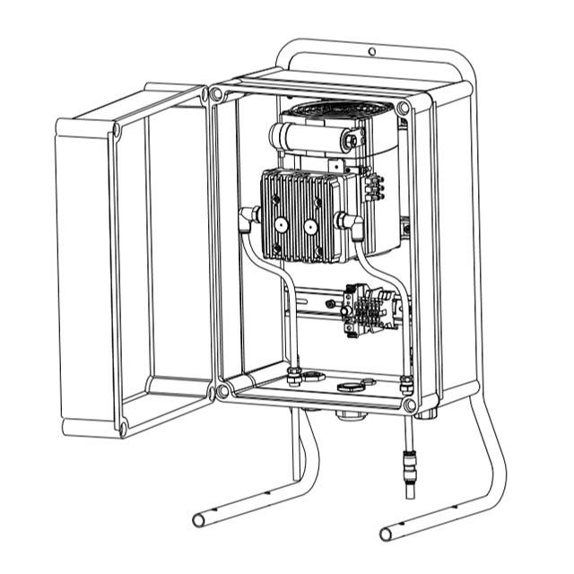 E+H instrument suspended solids sensor turbimax CUS51D turbidity liquid ...