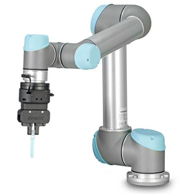 cobot 6 axis of universal robot UR5 with 5 kg payload and 6 rotating ... cobot 6 axis of universal robot UR5 with 5 kg payload and 6 rotating ...