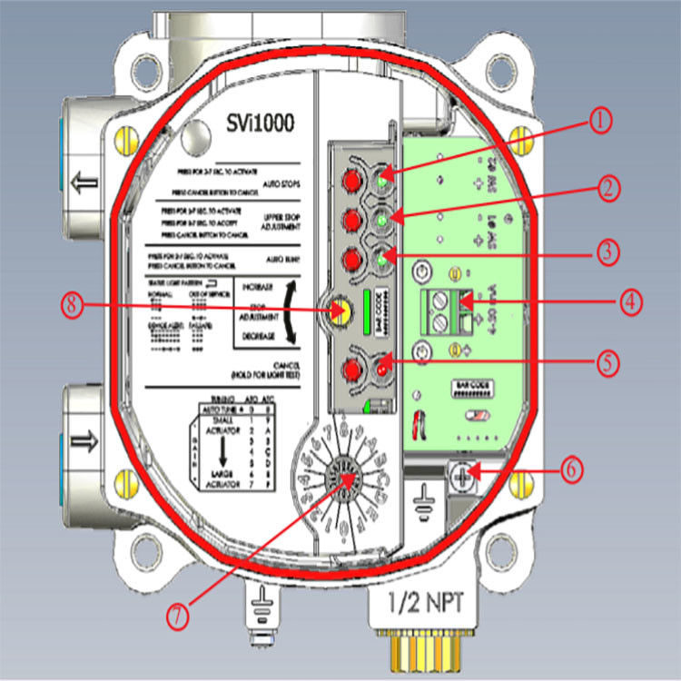 SVI1000 Digital Masoneilan Valve Positioner