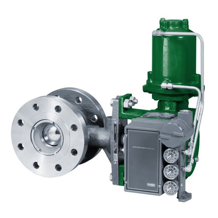 Fisher 3620JP With Rotary Actuators Single-Acting Electro-Pneumatic ...