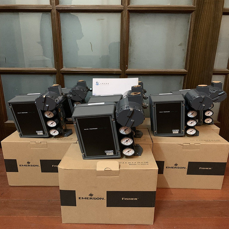 Fisher 3620JP With Rotary Actuators Single-Acting Electro-Pneumatic ...