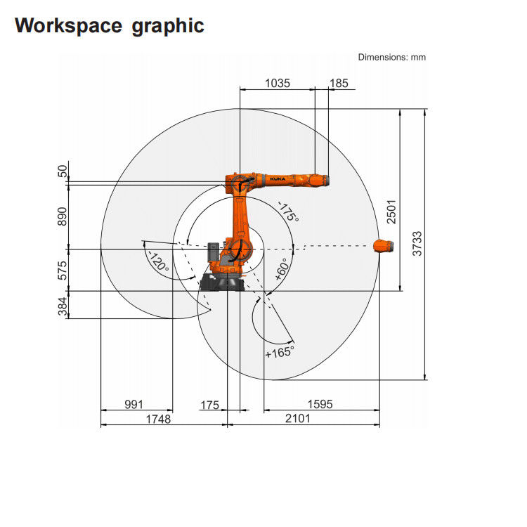 High Payload KR 70 R2100 Of 6 Aixs Manipulator With Laser Welders Of ...