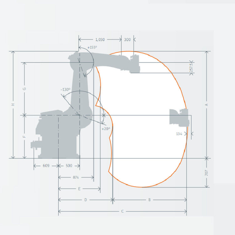 KR 470 PA Kuka Industrial Robot Rated Payload 470Kg Industrial Robot ...