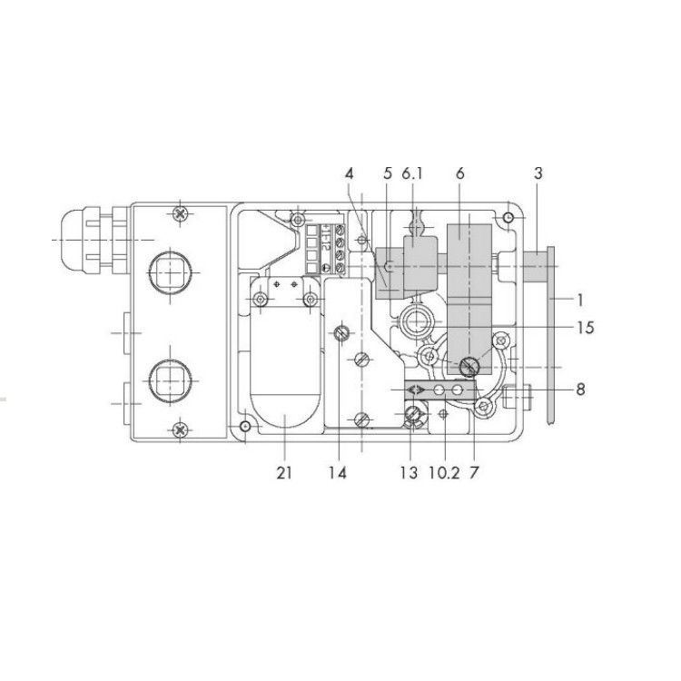 Samson 4763 Electropneumatic Positioner With Valve Parts For Controller ...