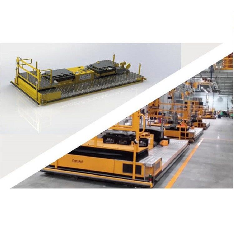 High Payload Lifting AGV Of Three Lifting AGV-TJS1000 With 2500KG For ...