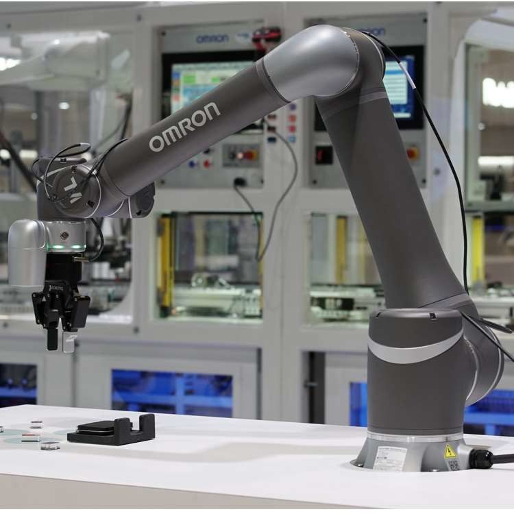 Robot Arm 6 Axis Omron Tm14m With Visual Camera Handling Robot As Cobot