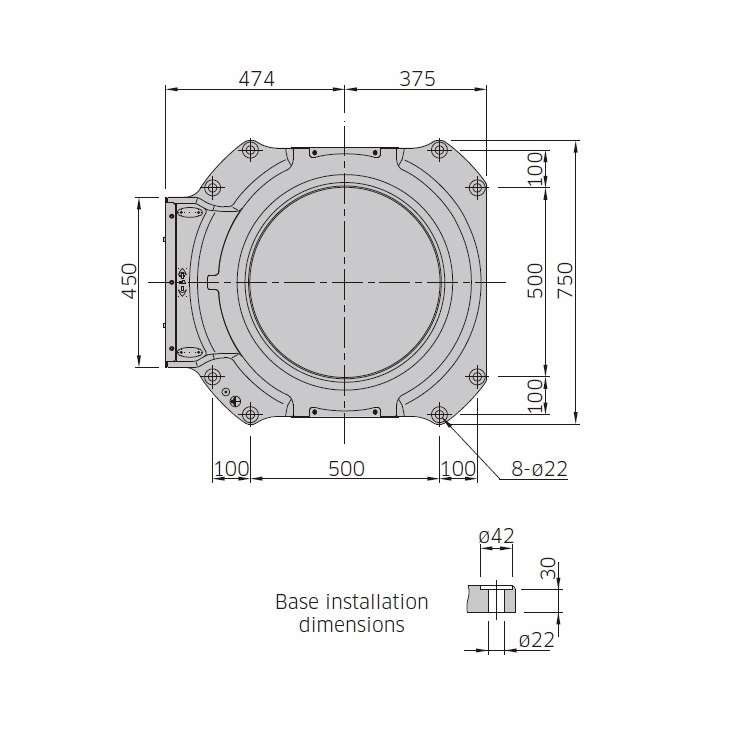 Cobot Industrial Robotic Arm 4 Axis Cp500l For Palletizing As Industrial Robot