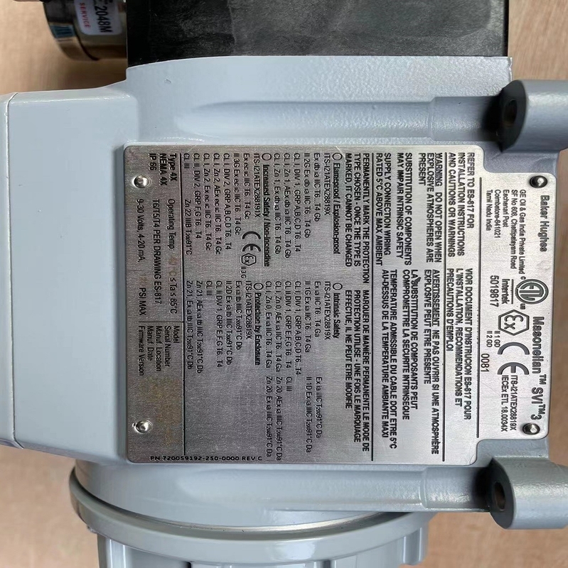 Masoneilan SVI3 Digital Valve Positioner For Pneumatic Control Valve Masoneilan SVI3 Digital Valve Positioner For Pneumatic Control Valve