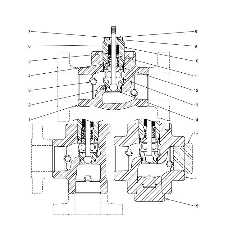 KIMRAY CV Series High Pressure Regulators For Control Valve Gas Regulator