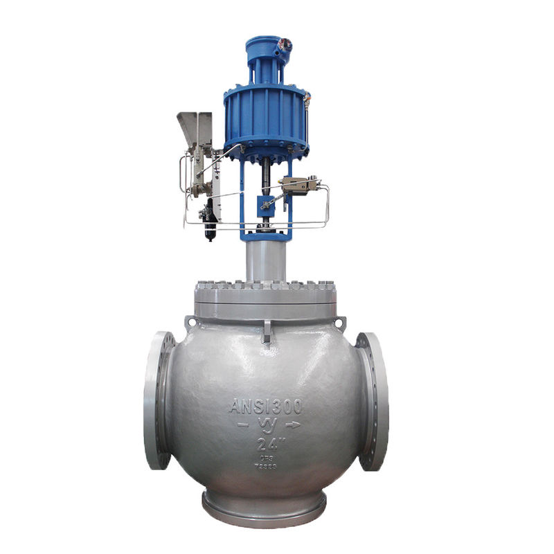 ABM Large Pneumatic Control Valve With ABB V18345 V18346 Control Valve ...