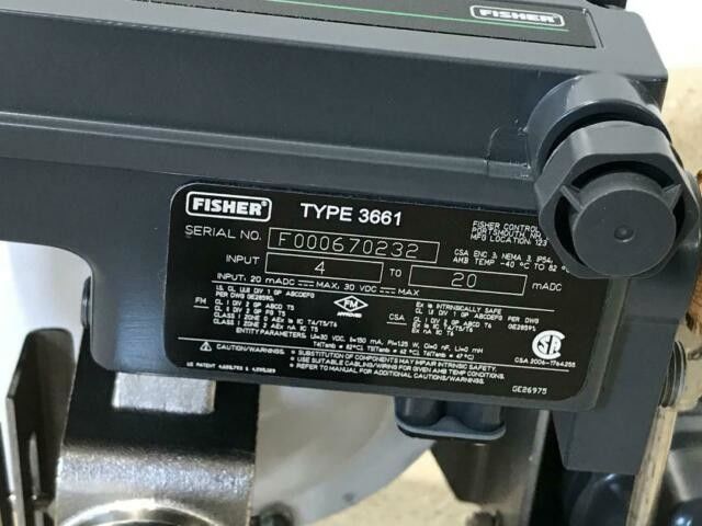Fisher 3660 3661 Valve Positioner Mounting On 1250 1250R 3024S And GX ...