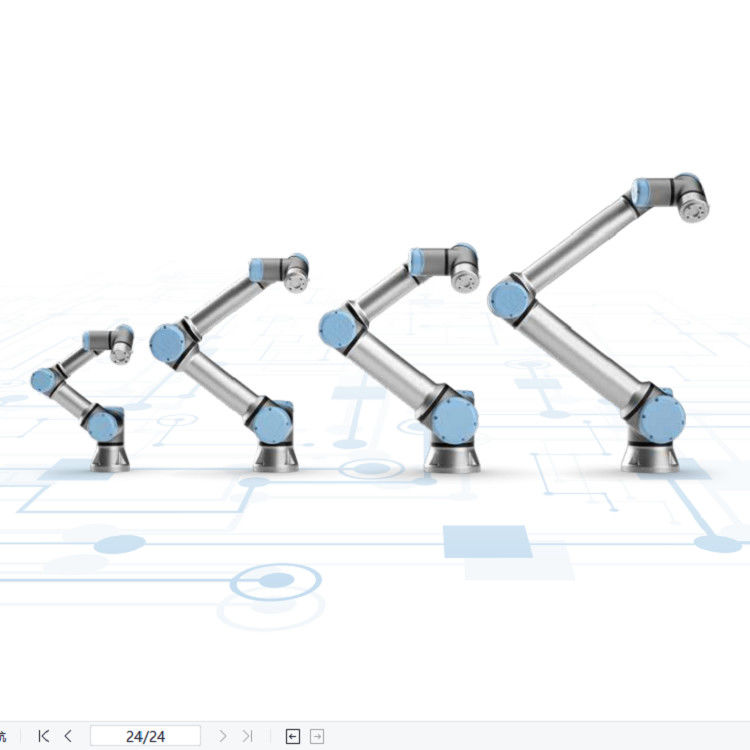Ur3 Cobot Industrial Robotic Arm With RG6 Gripper Cognex Visual System