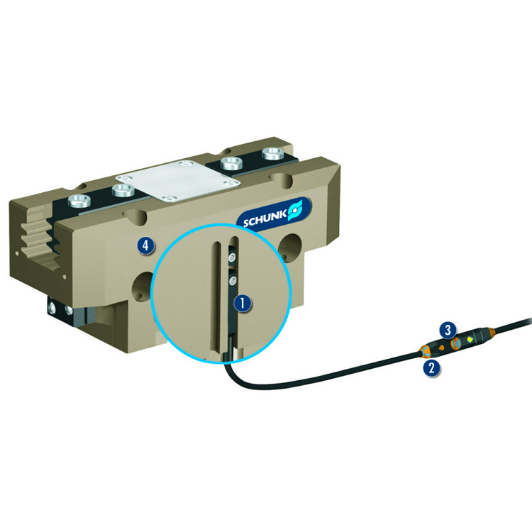 Schunk Electronic Magnetic Switch MMS 22 For Industrial Robot Gripper ...