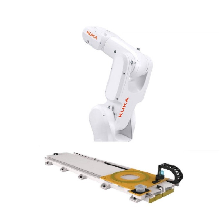 KR 4 R600 Kuka Robot Arm Compact 6 Axes Robot Arm With GBS Robot Rail ...