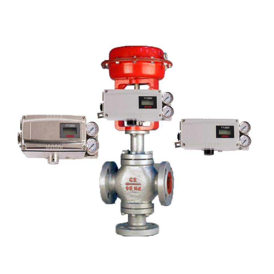 ROTORK YTC Smart Valve Positioner Ytc 3300 With Chinese Control Valve ...
