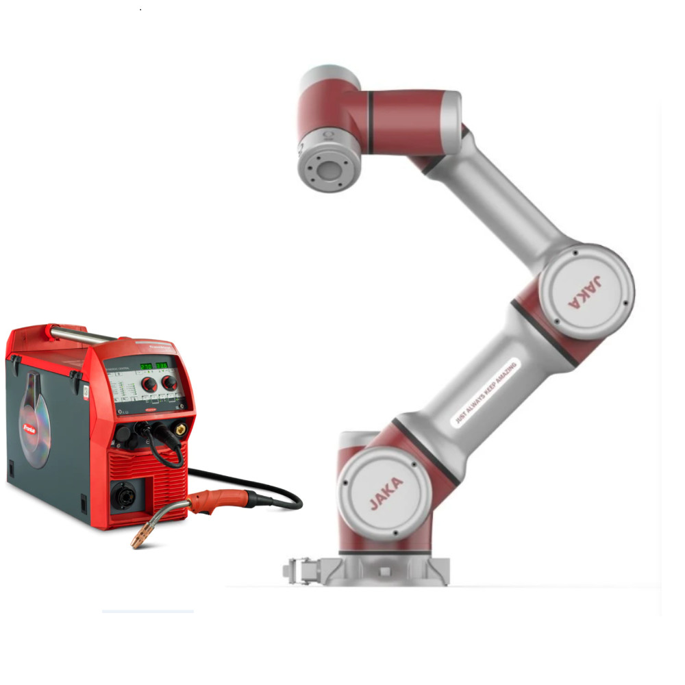 Flexible JAKA 6 Axis 819mm Reach 7kg Payload Welding Robot Arm With Tig ...