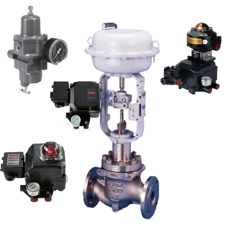 Electric Control Valve With Tissin Smart Valve Positioner TS600 Series ...