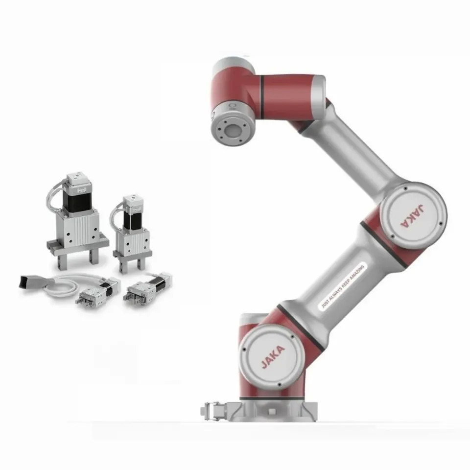Jaka Zu 7 Collaborative Robot Arm 6 Axis Cobot With Smc Electric Gripper 2 Finger Type Lehz