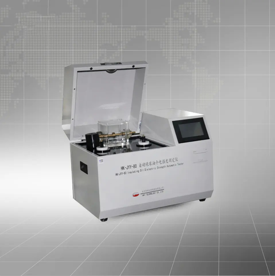 HUAKEYI HK-JYY-80 Automatic Oil Breakdown Voltage Tester Transformer ...