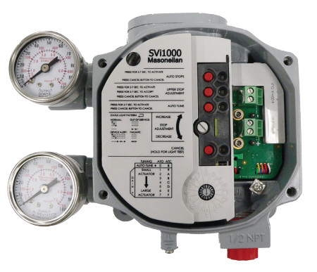 Masoneilan SVI1000 Pneumatic Control Valve Positioner BR200 BR400 ...