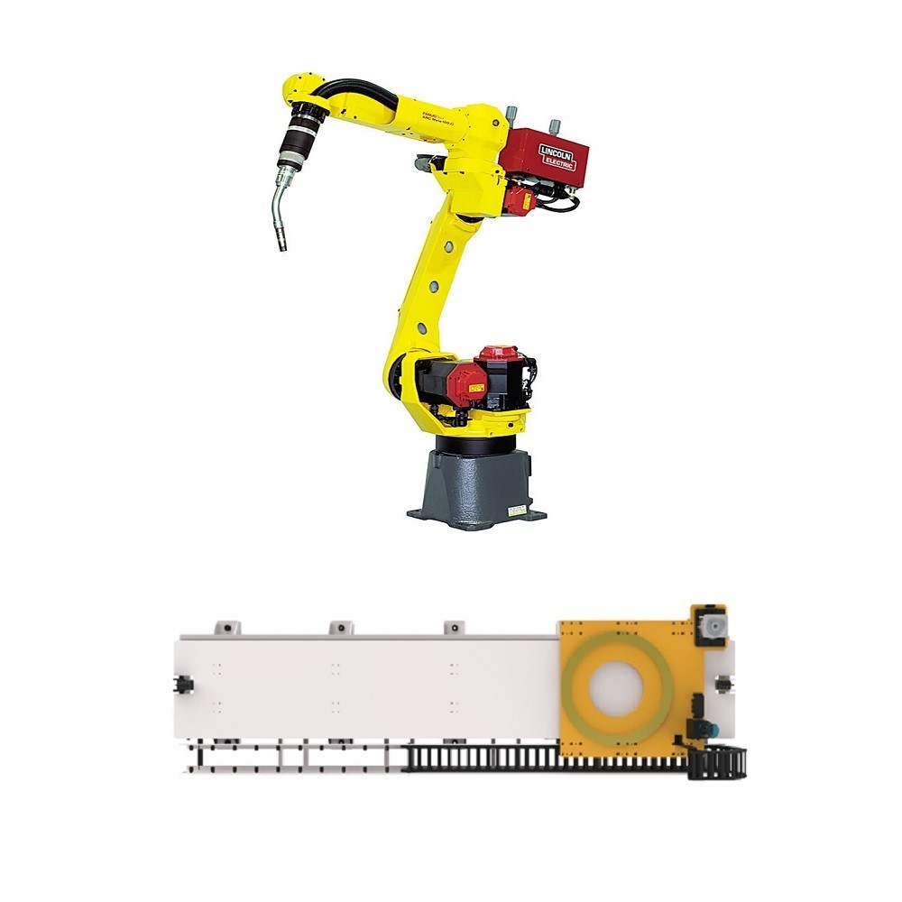 GBS Robot Rail For 12kg Robot Fanuc Welding Robot 100iC And M-10iA