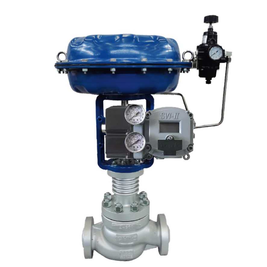 Chinese Control Valve With Positioner SVI2-21113121 SVI2-21113111 Valve ...