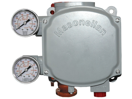Rotork Fairchild Type 21 pneumatic relay and Masoneilan SVI1000 series ...