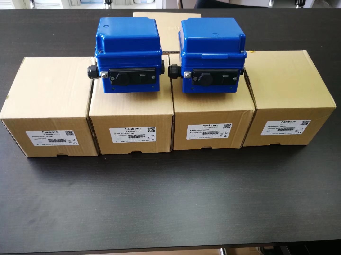 Foxboro SRD991 Valve Positioner With Fisher 67CFR Filter Regulator And ...